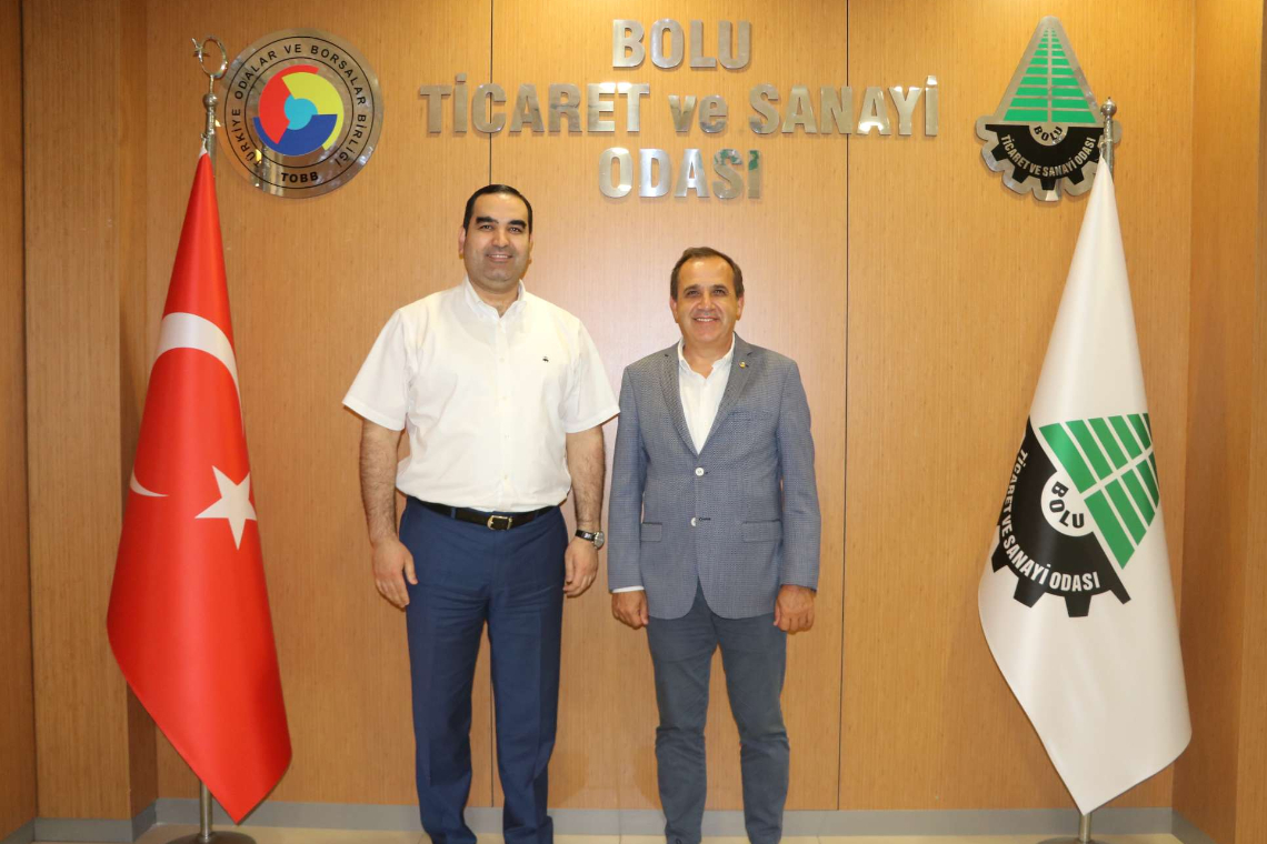 TACİKİSTAN BÜYÜKELÇİSİ GULOV ODAMIZDA - Bolu Ticaret ve Sanayi Odası